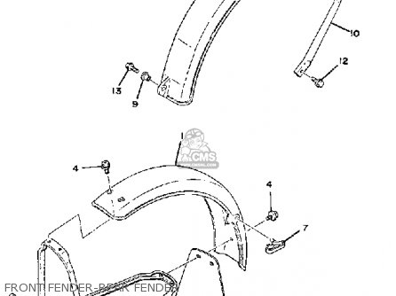 Yamaha QT50 2H 1980/1981 USA parts lists and schematics
