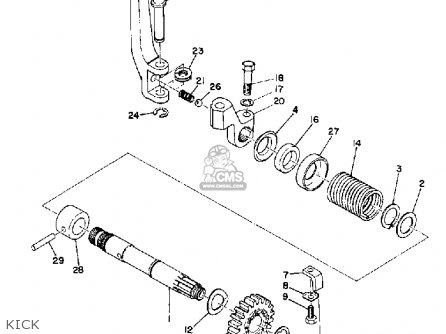 Yamaha R3 1969 USA parts lists and schematics