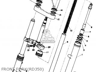 Yamaha RD250 1974 RD0 EUROPE 24RD0-300E1 parts lists and schematics