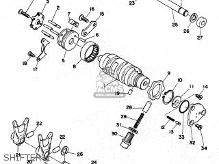 Yamaha RD250 1974 RD0 EUROPE 24RD0-300E1 parts lists and schematics