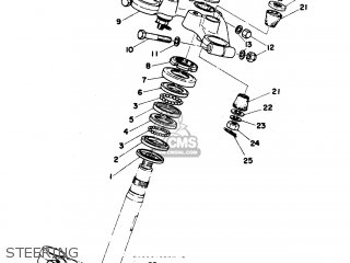Yamaha RD350 1974 RD1 EUROPE 24RD0-300E1 parts lists and schematics