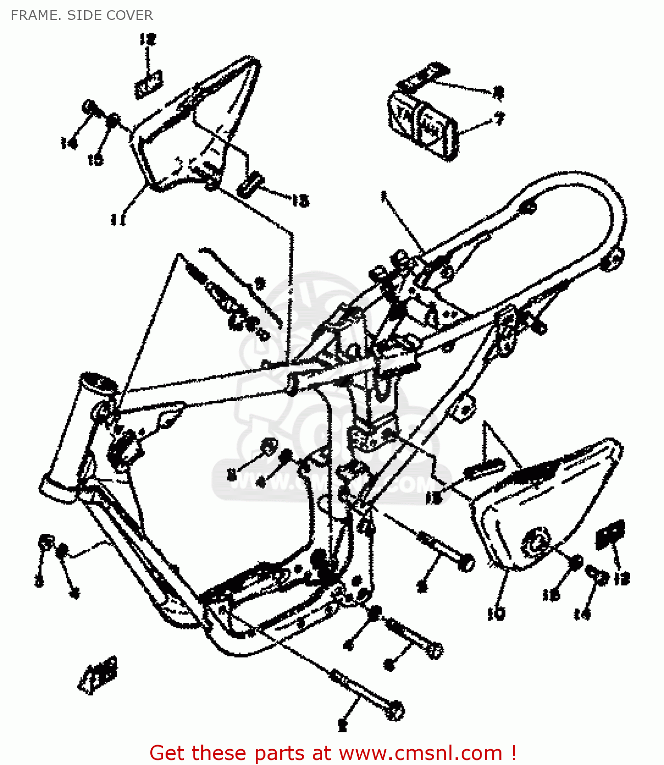 Yamaha Yamaha RD50M 1979 2L8 EUROPE 2E028-198E5 parts lists and schematics