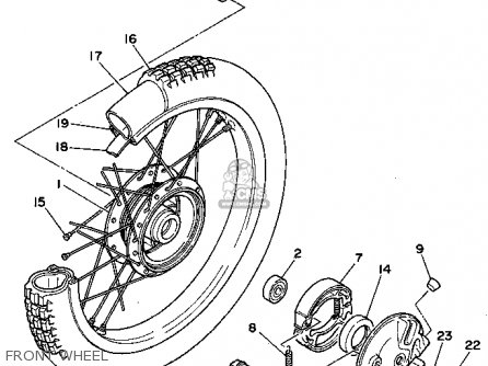 Yamaha RT100 1995 (S) USA parts lists and schematics