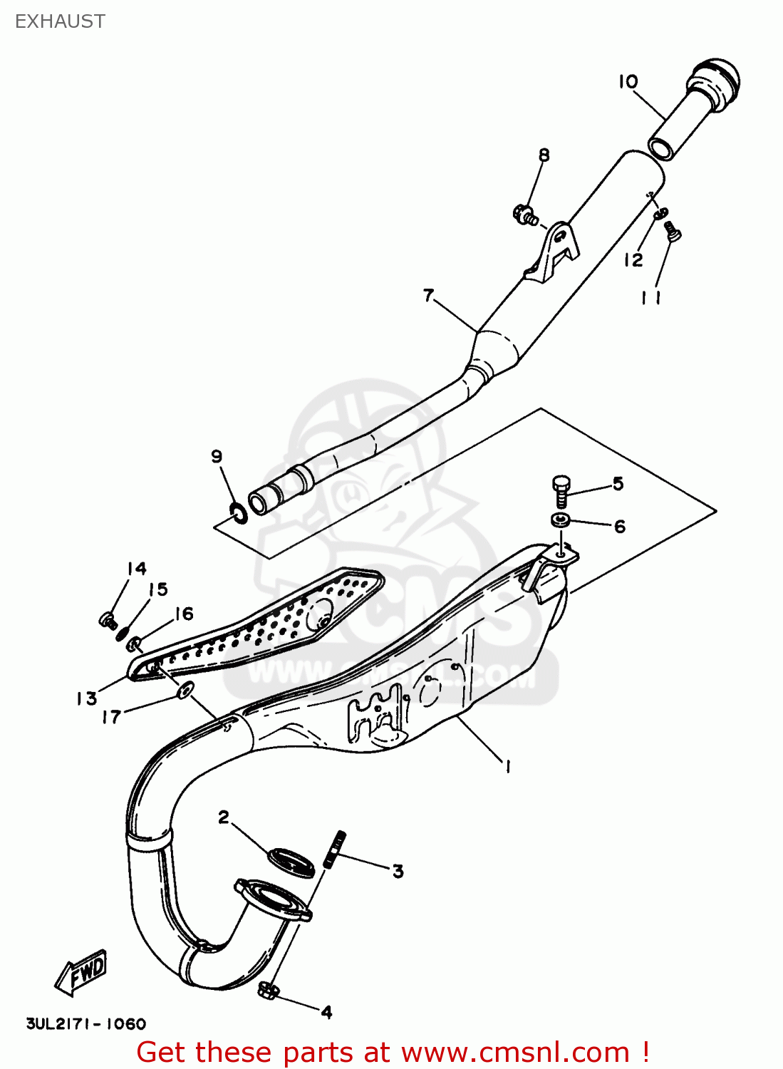 Yamaha RT100 1997 (V) USA parts lists and schematics