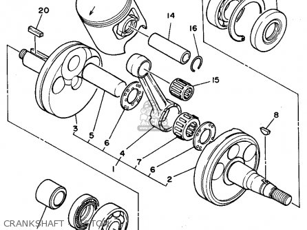 Yamaha RT180 1990 (L) USA parts lists and schematics