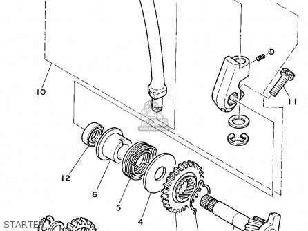 Yamaha RT180 1990 (L) USA parts lists and schematics
