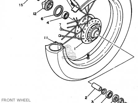 Yamaha RT180 1991 (M) USA parts lists and schematics