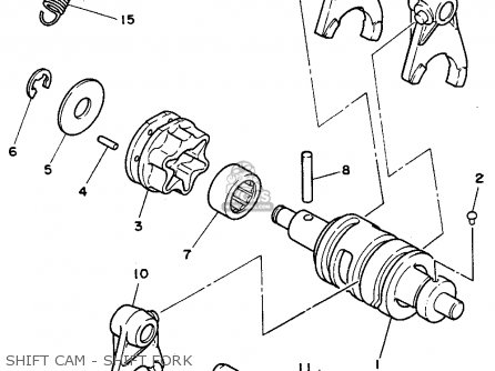 Yamaha RT180 1991 (M) USA parts lists and schematics