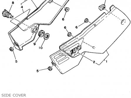 Yamaha RT180 1993 (P) USA parts lists and schematics