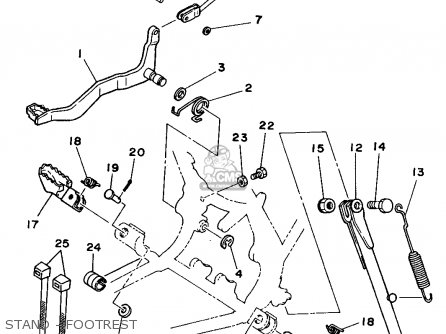 Yamaha RT180 1993 (P) USA parts lists and schematics
