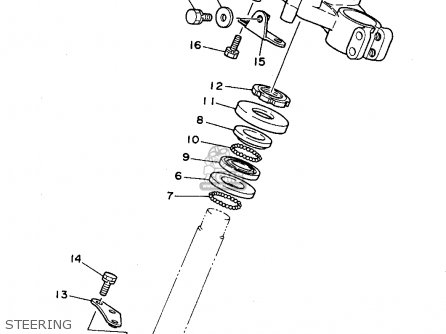Yamaha RT180 1993 (P) USA parts lists and schematics