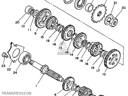 Yamaha RT180 1993 (P) USA parts lists and schematics