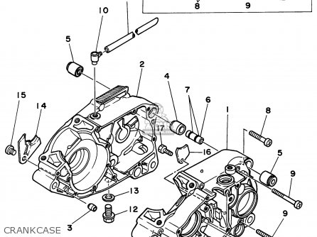 Yamaha Yamaha RT180 1996 (T) USA parts lists and schematics