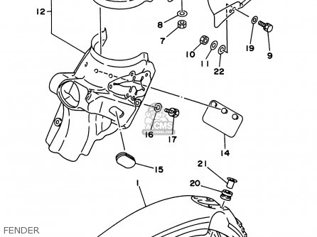 Yamaha Yamaha RT180 1996 (T) USA parts lists and schematics