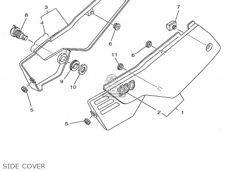 Yamaha RT180 1998 (W) USA parts lists and schematics