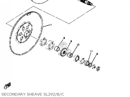 Yamaha SL292B 1971-1973 parts lists and schematics
