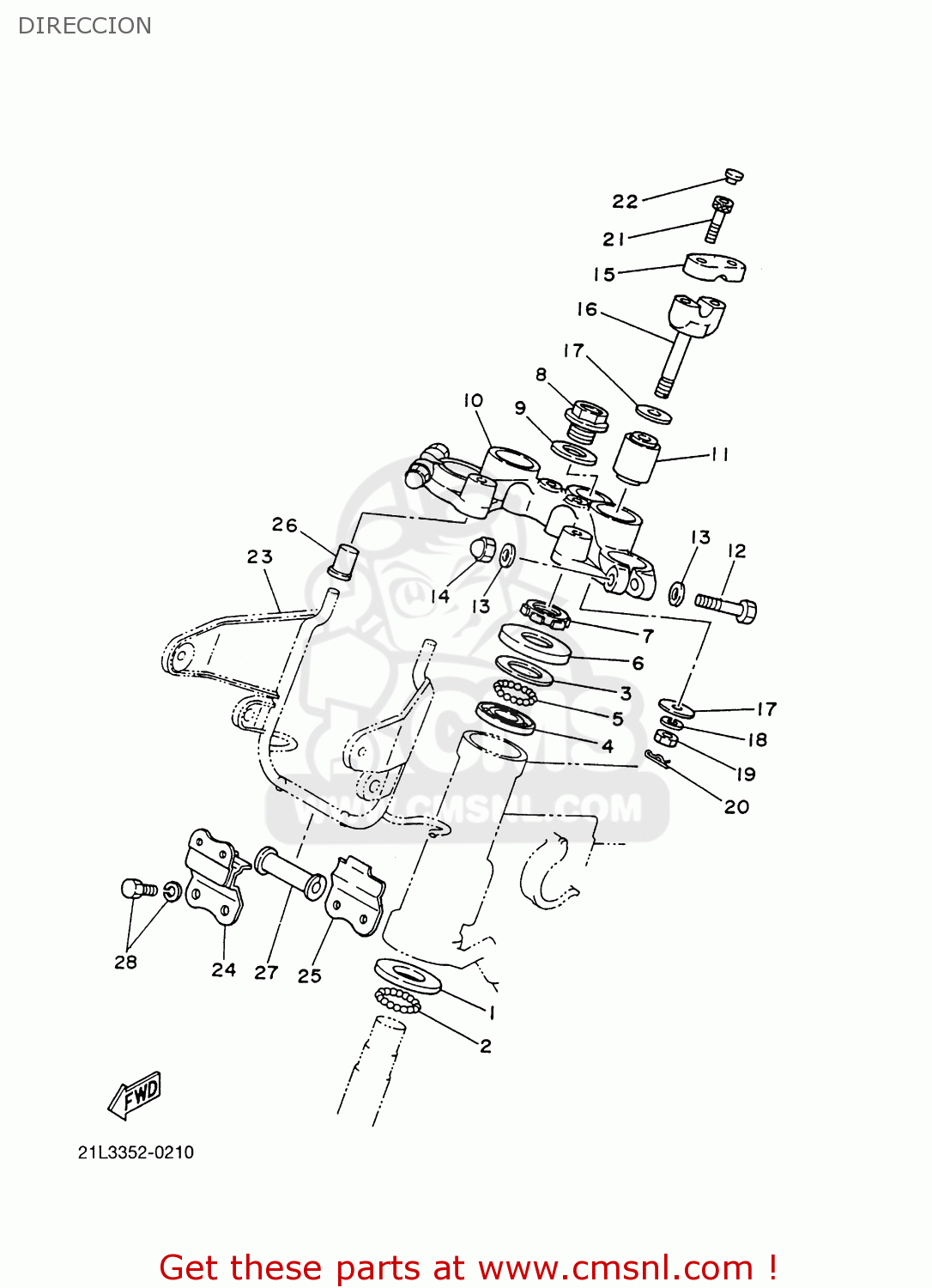 Yamaha Yamaha SR250 CLASSIC 2000 21L3 SPAIN 2021L-352S1 parts lists and ...