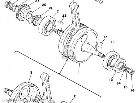 Yamaha SR500 1978 USA parts lists and schematics