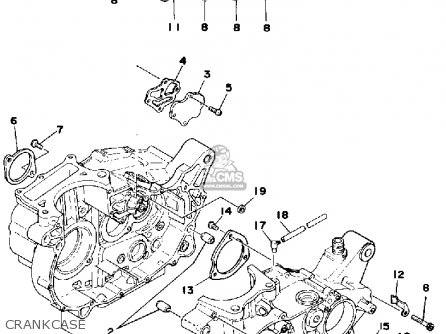 Yamaha SR500 1978 USA parts lists and schematics