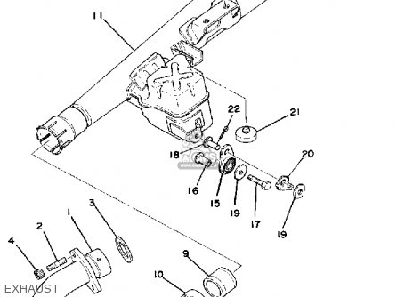 Yamaha SR500 1978 USA parts lists and schematics