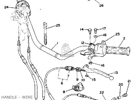 Yamaha SR500 1978 USA parts lists and schematics