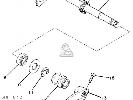 Yamaha SR500 1978 USA parts lists and schematics