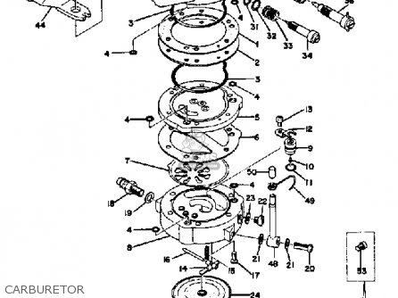 Yamaha SW433B 1972 parts lists and schematics