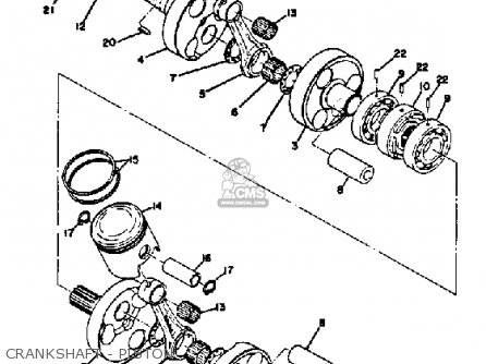 Yamaha SW433B 1972 parts lists and schematics