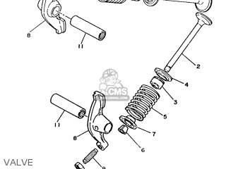 Yamaha T50 1986 2FM ENGLAND 262FM-310E1 parts lists and schematics