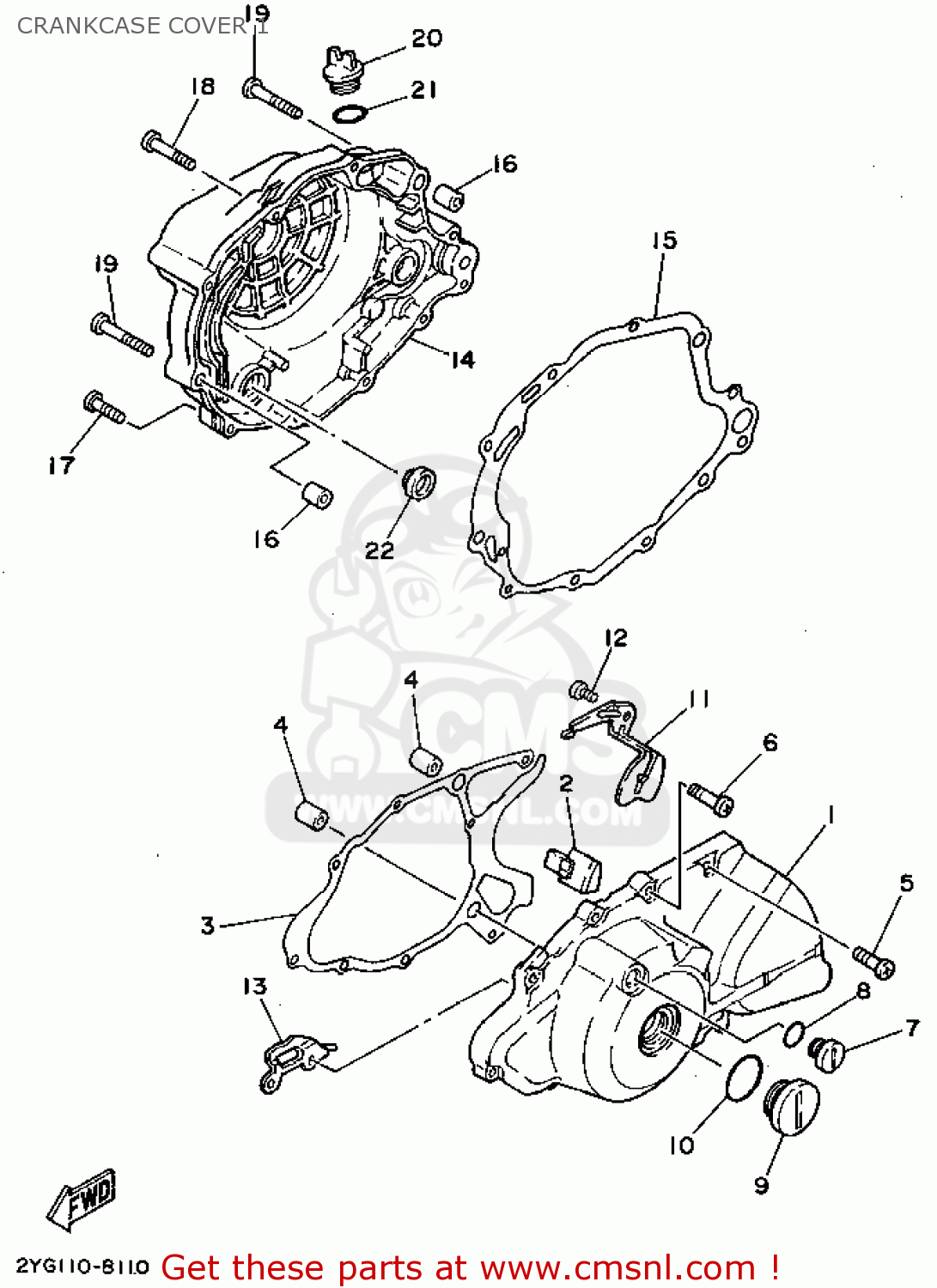 Yamaha TW200 TRAILWAY 1995 (S) USA parts lists and schematics