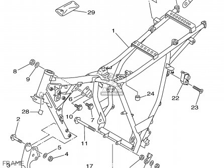 Yamaha TW200 TW200C TRAILWAY 2002 (2) USA CALIFORNIA parts lists and ...