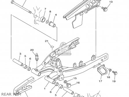 Yamaha TW200 TW200C TRAILWAY 2003 (3) USA CALIFORNIA parts lists and ...