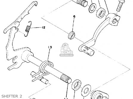 Yamaha TY175 1975 USA parts lists and schematics
