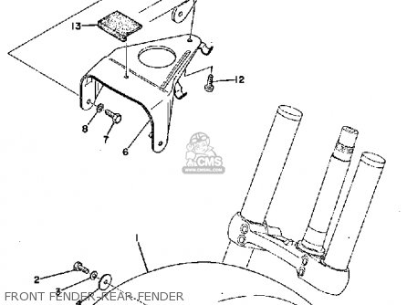 Yamaha TY250 1974 USA parts lists and schematics