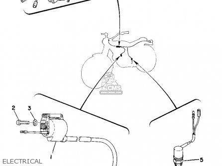 Yamaha TY250 1976 USA parts lists and schematics