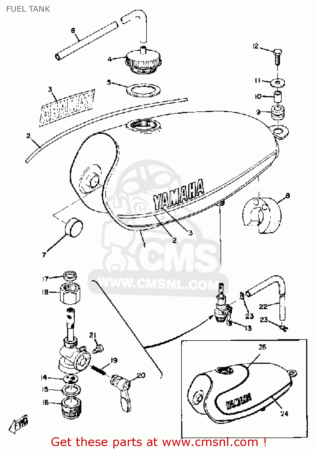 Yamaha Ty80 Parts Diagram at Rosa Williams blog