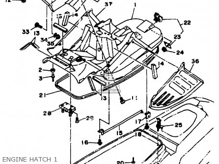 Yamaha WB760V WAVE BLASTER 1997 parts lists and schematics
