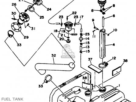 Yamaha WB760V WAVE BLASTER 1997 parts lists and schematics