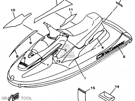 Yamaha WB760V WAVE BLASTER 1997 parts lists and schematics