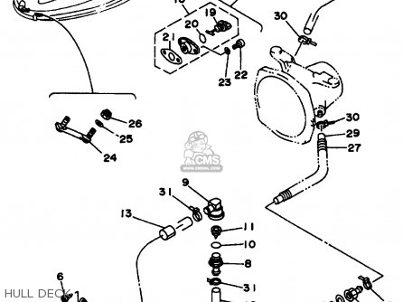 Yamaha WB760V WAVE BLASTER 1997 parts lists and schematics