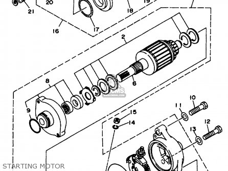 Yamaha WB760V WAVE BLASTER 1997 parts lists and schematics