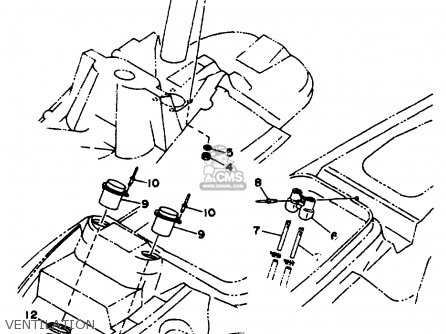 Yamaha WB760V WAVE BLASTER 1997 parts lists and schematics