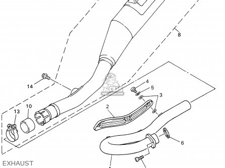 Yamaha WR426F COMPETITION 2001 (1) USA parts lists and schematics