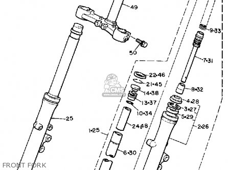 Yamaha Yamaha XJ650L MAXIM 1982 (C) USA parts lists and schematics