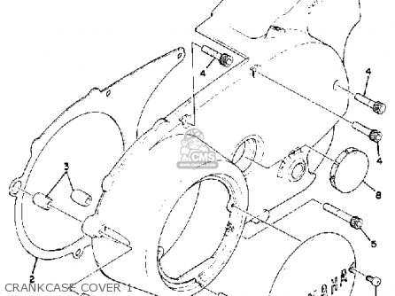 Yamaha XS650 1980 (A) USA parts lists and schematics