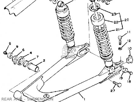 Yamaha XS650 1980 (A) USA parts lists and schematics