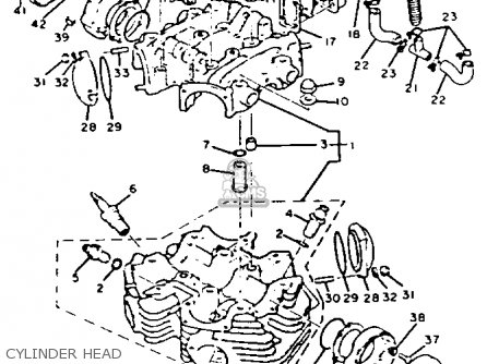 Yamaha XS650S HERITAGE SPECIAL 1983 (D) USA parts lists and schematics