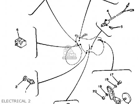 Yamaha XT200 DUAL PURPOSE 1982 (C) USA parts lists and schematics