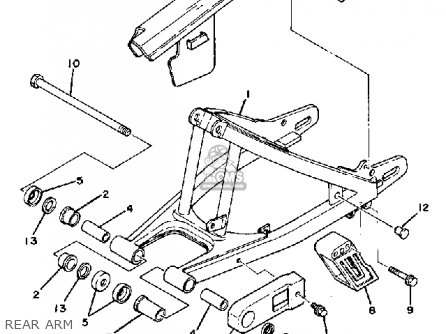 Yamaha XT200 DUAL PURPOSE 1982 (C) USA parts lists and schematics
