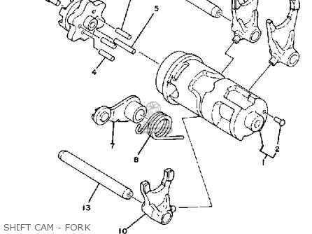 Yamaha XT200 DUAL PURPOSE 1982 (C) USA parts lists and schematics